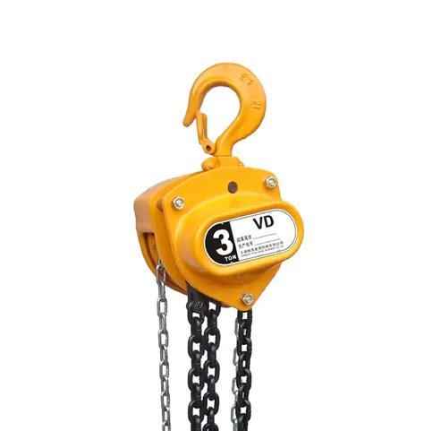 Manual Hoist Crane Hoist Safety Factor Hand Chain Block Chain Hoist And Manual Chain Hoist 1 Ton