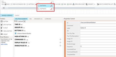 Create A Flyout Menu For Ribbons In Ribbon Workbench XrmToolBox D Demystified