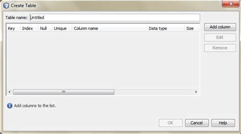 Cara Membuat Database Dan Tabel Langsung Di Netbeans Ide Cara Zamm