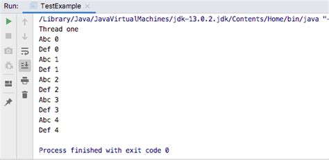 Runnable Interface In Java Thread Example