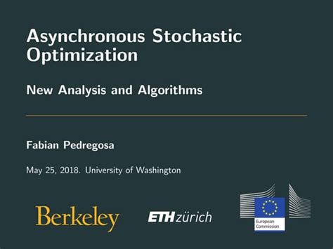 asynchronous stochastic optimization new analysis and algorithms ppt