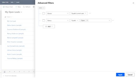 Dynamics Customer Engagement Advance Filtering In Dynamics Wave Release