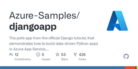 GitHub Azure Samples Djangoapp The Polls App From The Official Django Tutorial That