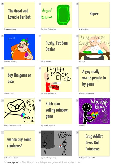 The Great And Lovable Peridot Drawception