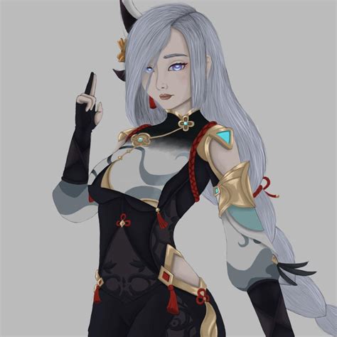 Shenhe R Genshin Impact