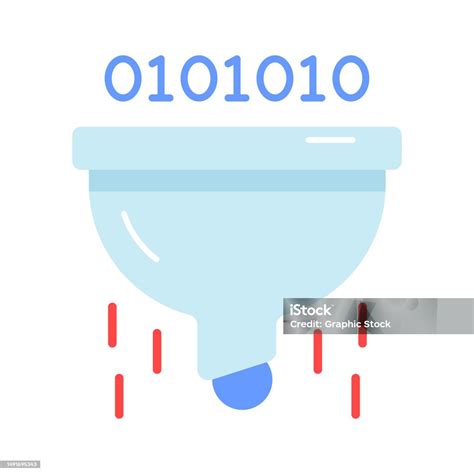 트렌디한 스타일의 데이터 필터링 벡터 디자인 데이터 추출의 개념 아이콘 0명에 대한 스톡 벡터 아트 및 기타 이미지 0명 깔때기 데이터 Istock