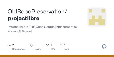 github oldrepopreservation projectlibre projectlibre is the open source replacement to