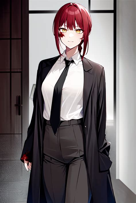 Anime Girl In Suit And Tie At Lauren Meudell Blog
