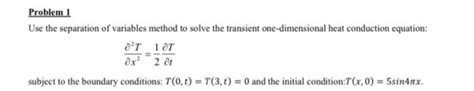 solved use the separation of variables method to solve the