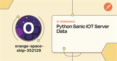 Python Sanic Iot Server Data Postman Api Network
