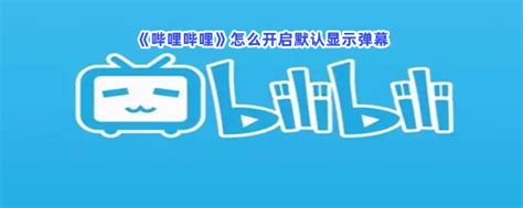 哔哩哔哩怎么开启默认显示弹幕 哔哩哔哩开启默认显示弹幕的步骤介绍 图文 游戏窝