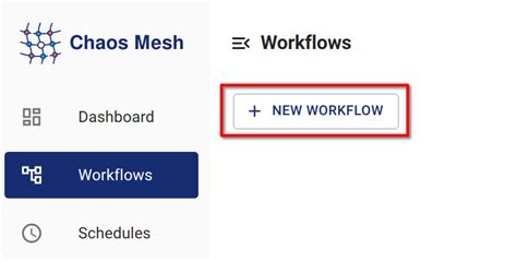 Create Chaos Mesh Workflow Chaos Mesh