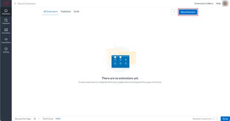 Create Extensions Developer Zoho Inventory