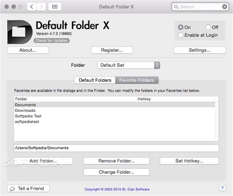 Default Folder X Download Mac Softpedia