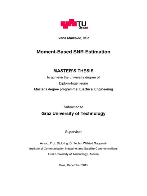 Moment Based Snr Estimation Of Non Constant Envelope Signals Using A