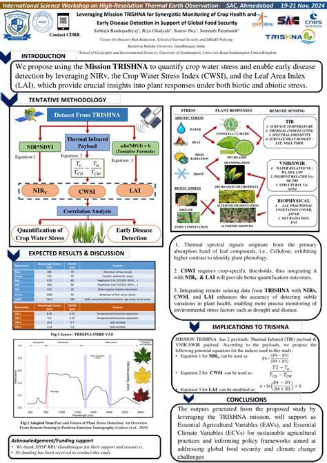 Pdf Leveraging Mission Trishna For Synergistic Monitoring Of Crop