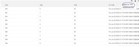 我的码农之旅01 关于layui的导出excelcvs操作layui Table 自定义导出excel Csdn博客