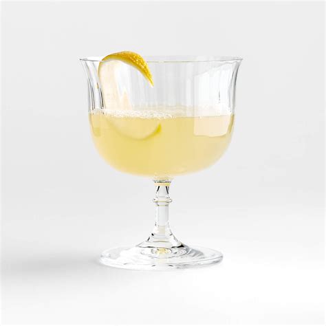 Wolcott Optic Short Cocktail Glass Reviews Crate And Barrel