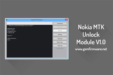 Nokia MTK Unlock Module V
