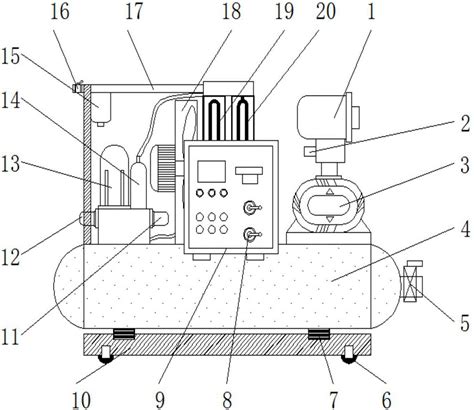 一种实用型螺杆空压机的制作方法