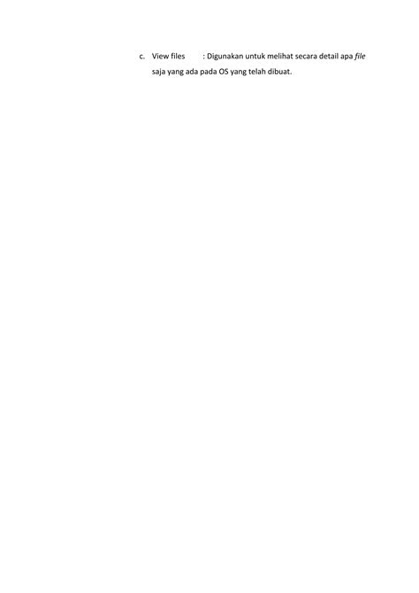 Tutorial Membuat Operating System Pdf