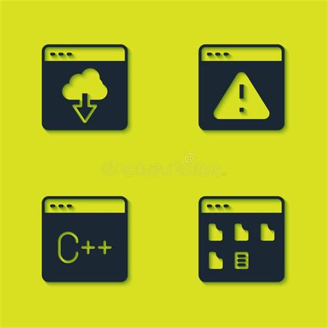 Set Cloud Technology Data Transfer Browser Files Software And With