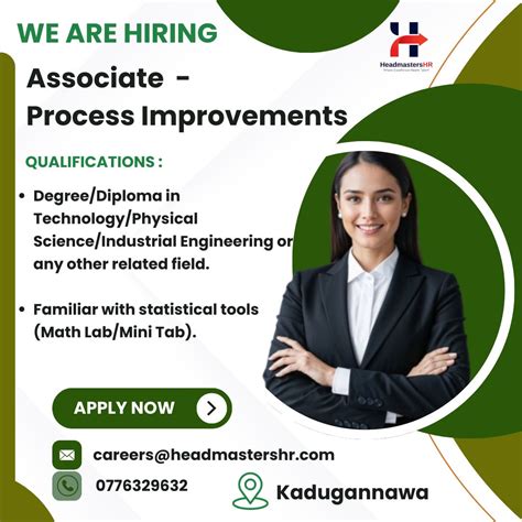 headmastershr on linkedin urgent hiring associate processimprovements