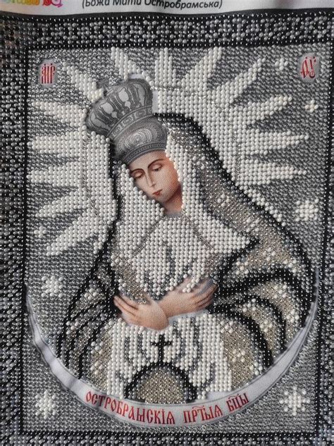 Икона вышита бисером — ціна 750 грн у каталозі Ікони Купити товари для
