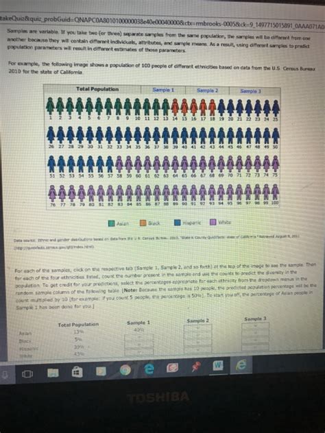 Samples Are Variable If You Take Two Or Three Chegg Com