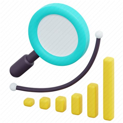 Analysis Data Analytics Glass Bar Graph Marketing 3d Illustration Download On Iconfinder