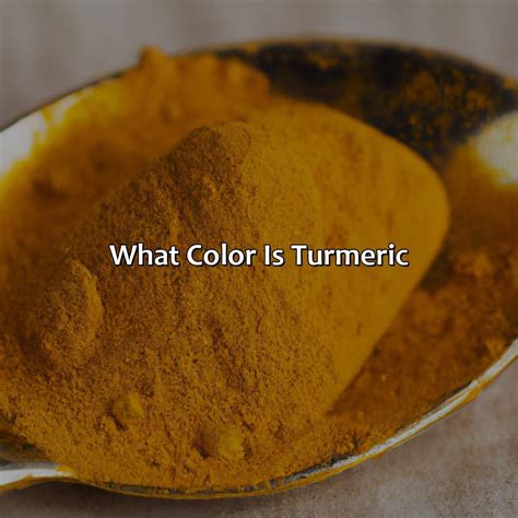 Turmeric Colour With Acid At Kathleen Flores Blog