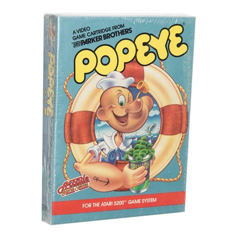 Parker Brothers Popeye Atari 5200 Instruction Manual Pdf Download