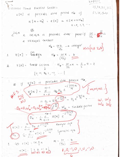 dft it s lecture notes on discrete fourier transform their various
