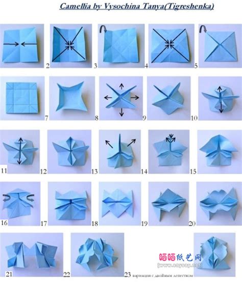 精致变幻的双形花球手工折纸图片教程 几何折纸 折纸教程 晒宝手工网