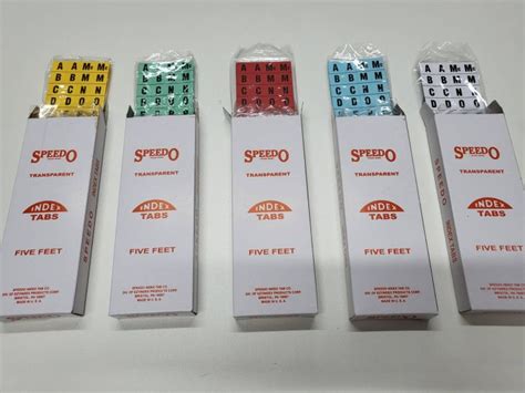 INDEX TABS SPEEDO Sets Or Set Per Pack Lazada PH