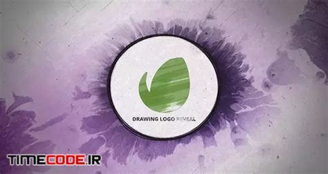 دانلود پروژه آماده افتر افکت لوگو موشن جوهری Drawing Logo Reveal