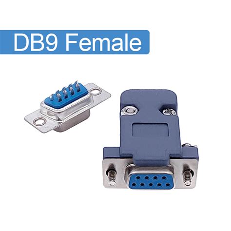 Db9 Serial Adapter Connector Plug D Type Rs232 Com Grandado