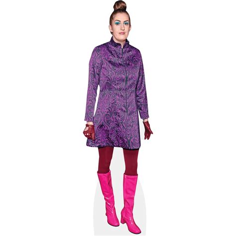 Maddy Lucy Dann Purple Cardboard Cutout Celebrity Cutouts