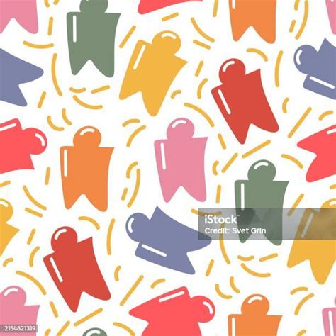 막대기와 패스너가 있거나 없는 휴일을 위한 컬러 사각형 깃발 패턴 축제 배경에 흩어져있는 깃발 흰색 바닥에 흩어져있는 화환의