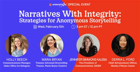 Ethical Storytelling At Memoryfox