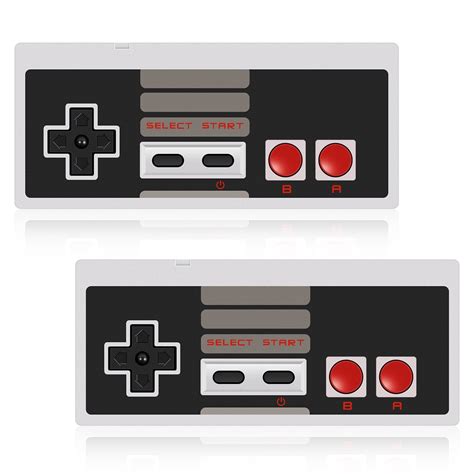 Wireless Controller For Nes Classic Edition Mini 2 Pack Compatible With Windows Mac OS NES