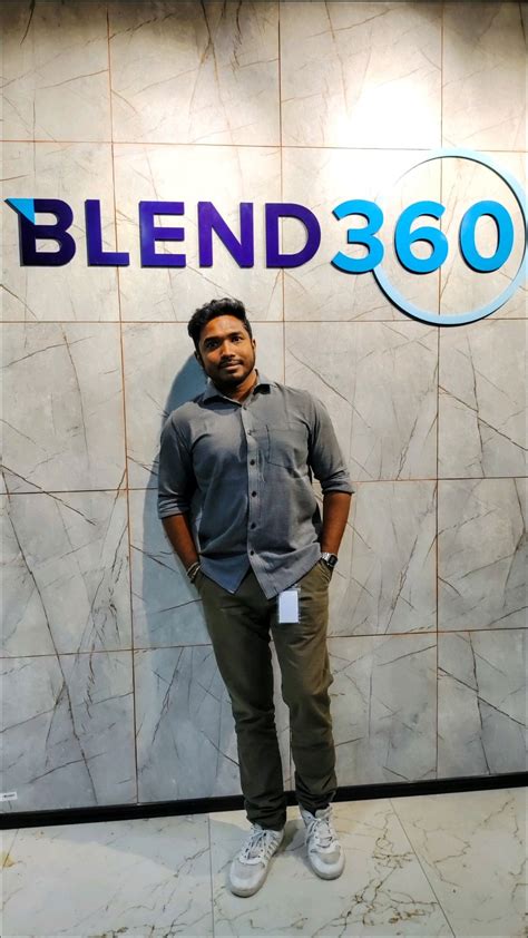 Veeresh Naidu On Linkedin Blend360 Bigdata Happy Engineer