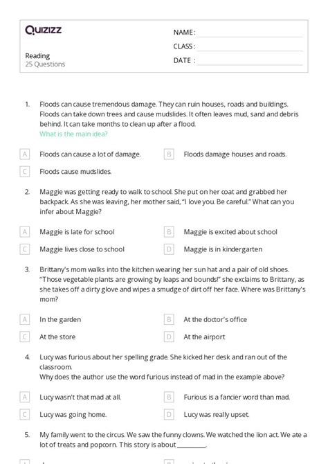 50 Reading Fluency Worksheets For 7th Class On Quizizz Free And Printable 50 Reading Fluency Worksheets For 7th Class On Quizizz Free And Printable