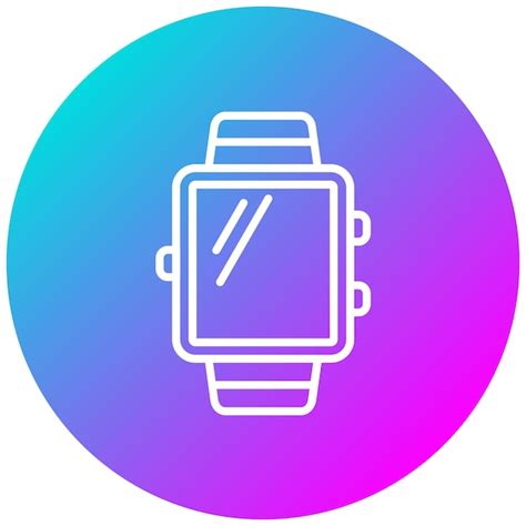 Premium Vector Smartwatch Vector Illustration Style