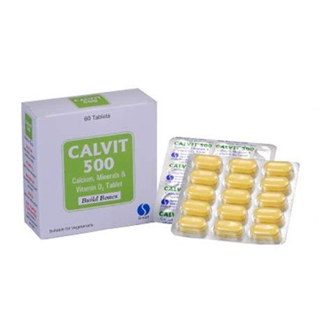 Calvit 500mg 60 Tablets I Omninela Medical — Za