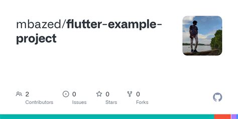 Github Mbazed Flutter Example Project