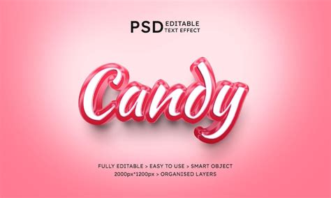 Premium Psd 3d Editable Text Effect
