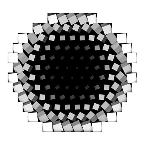 Radial Blocks Digital Decoration House Mapping Luma Box