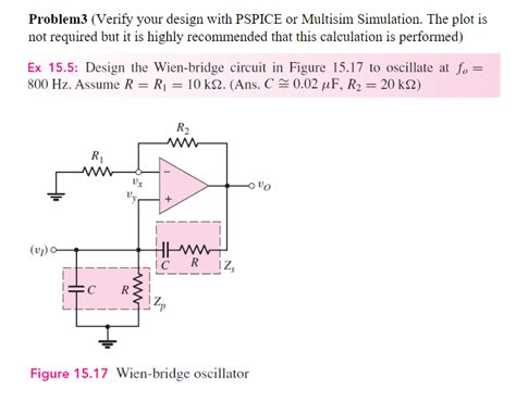 Solved Problem3 Verify Your Design With PSPICE Or Multisim Chegg Com