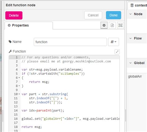 solved how to watch an array using stm32cubemonitor